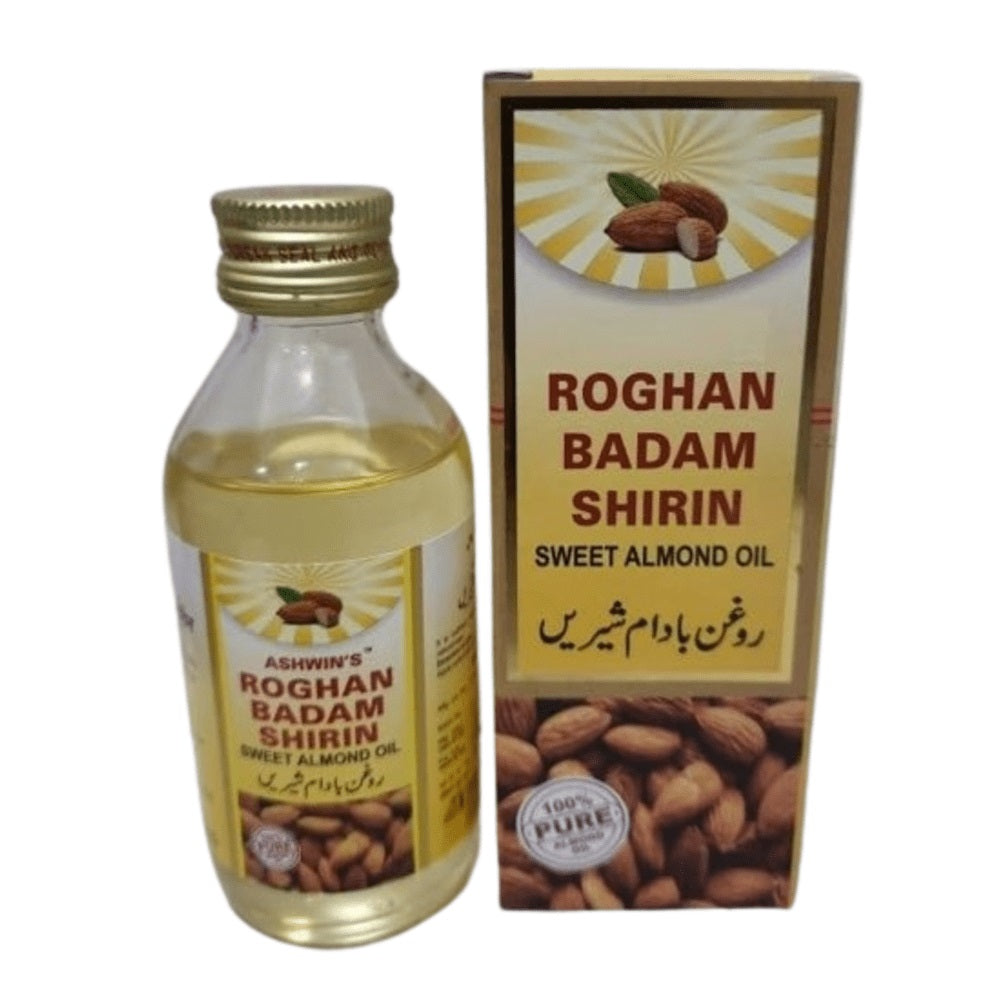 Roghan Badam Shirin Sweet Almond Oil, 50 ml – Baystore